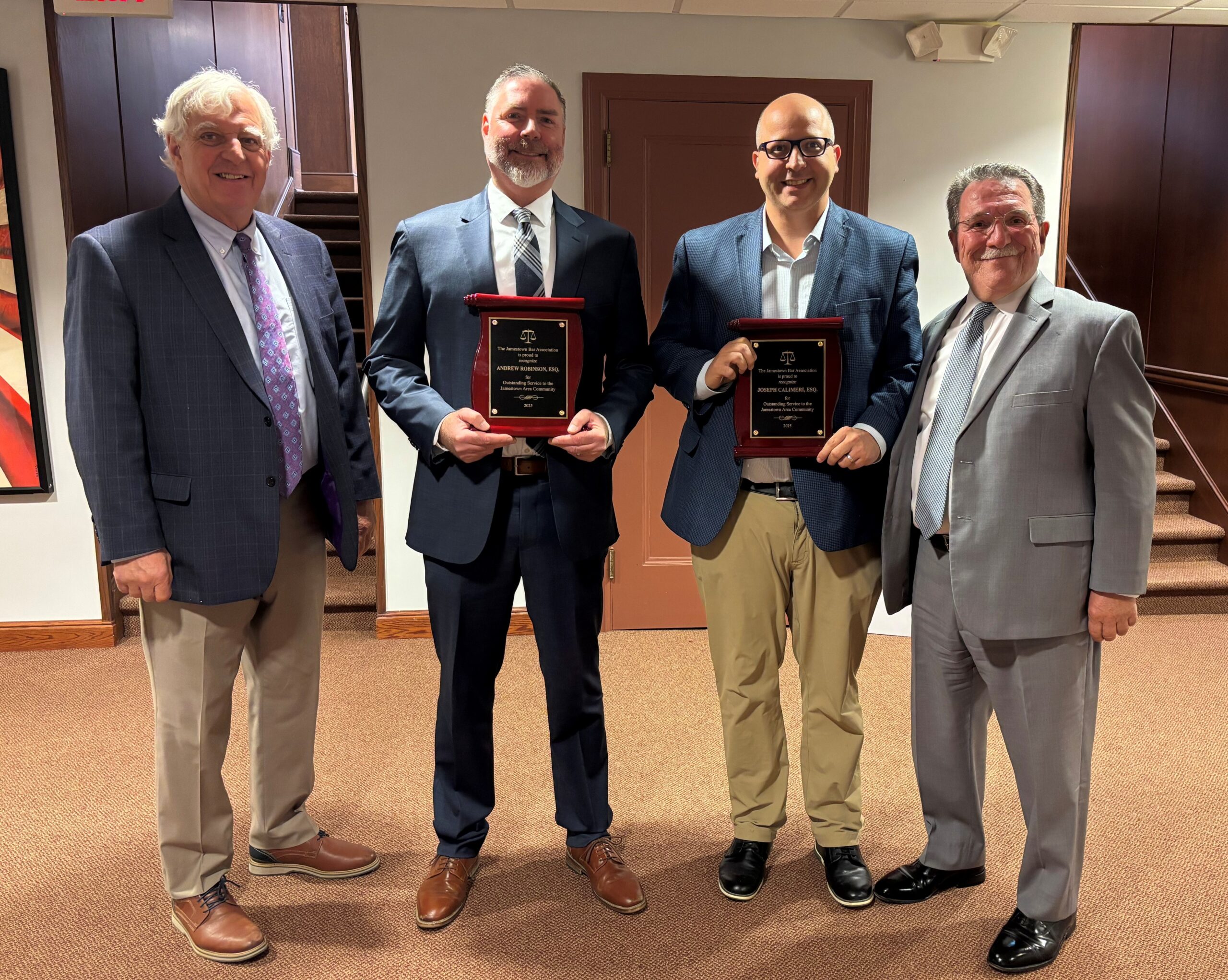 Jamestown Bar Association Honors Community Service Award Winners | News ...